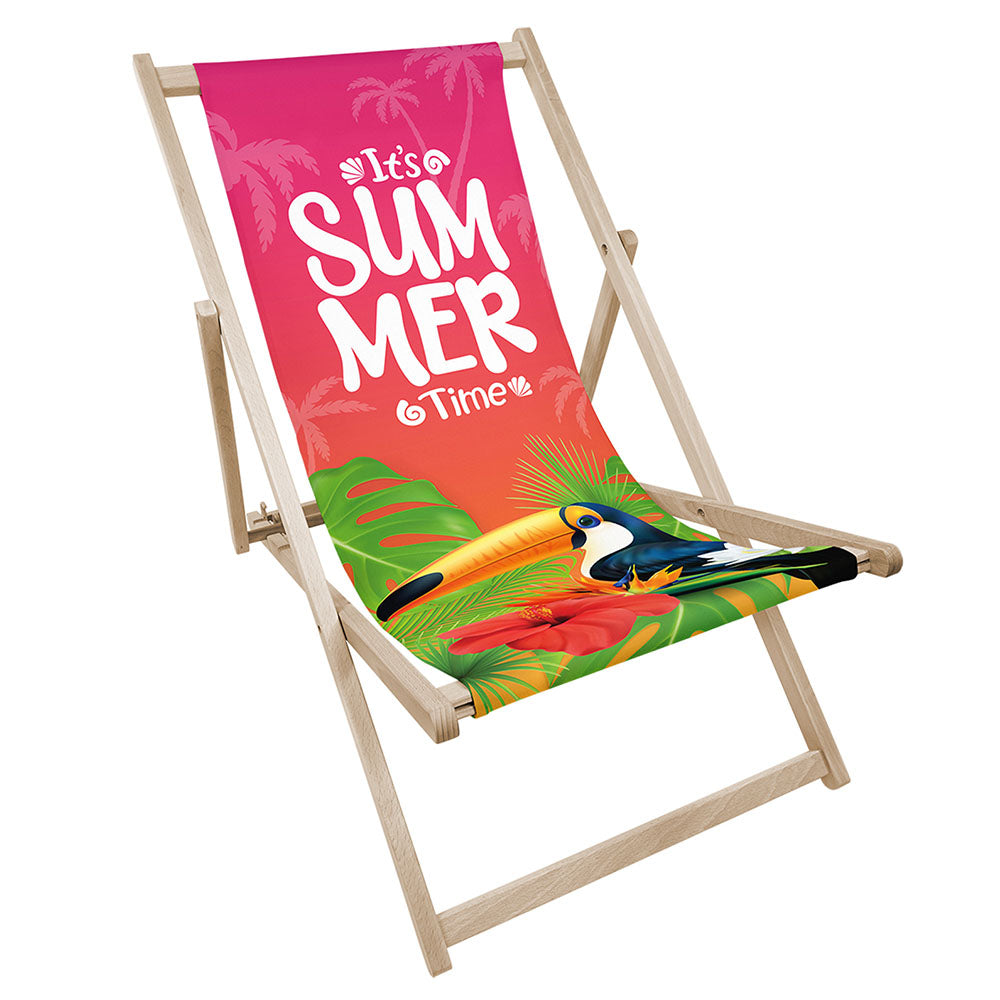 Holz-Liegestühle It's Summer Time – AllBags